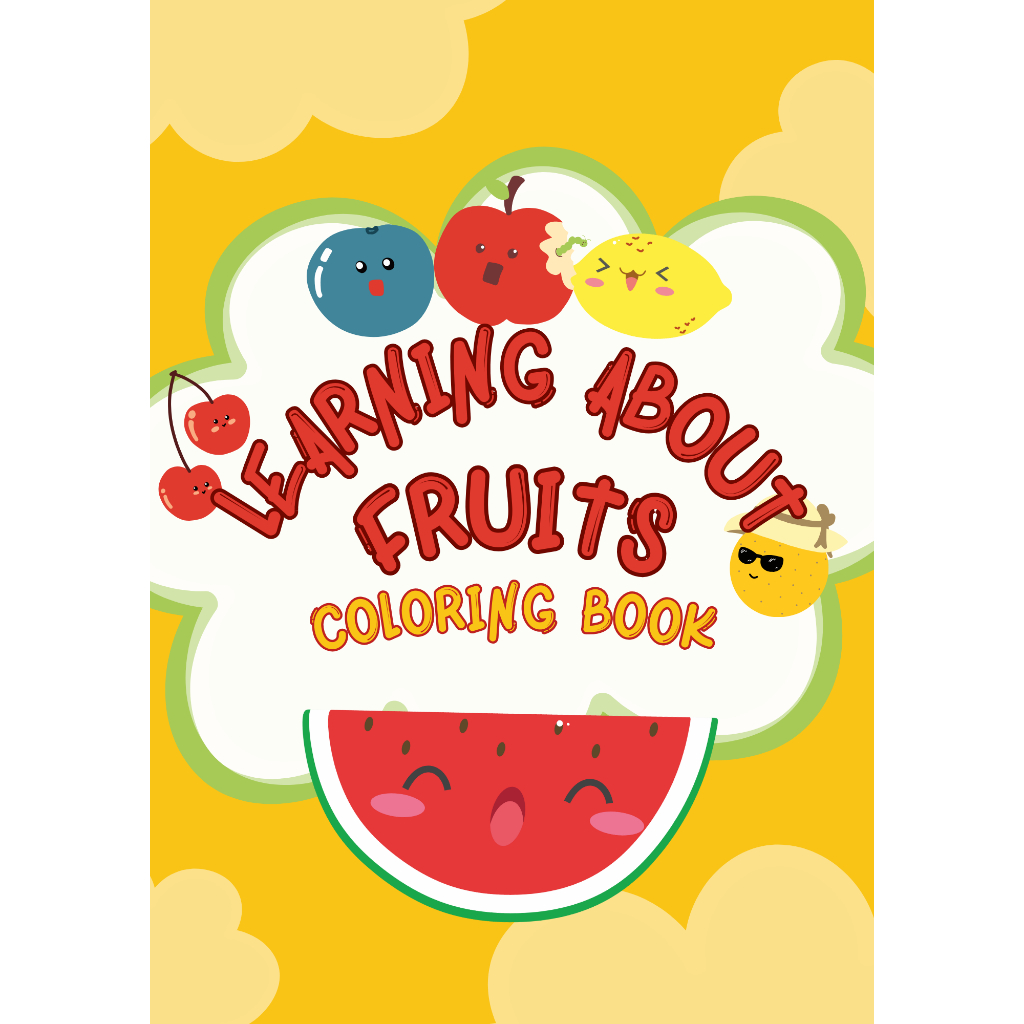 | E-Print | Learning about Fruits Coloring Pages For Kids, 30 Coloring ...