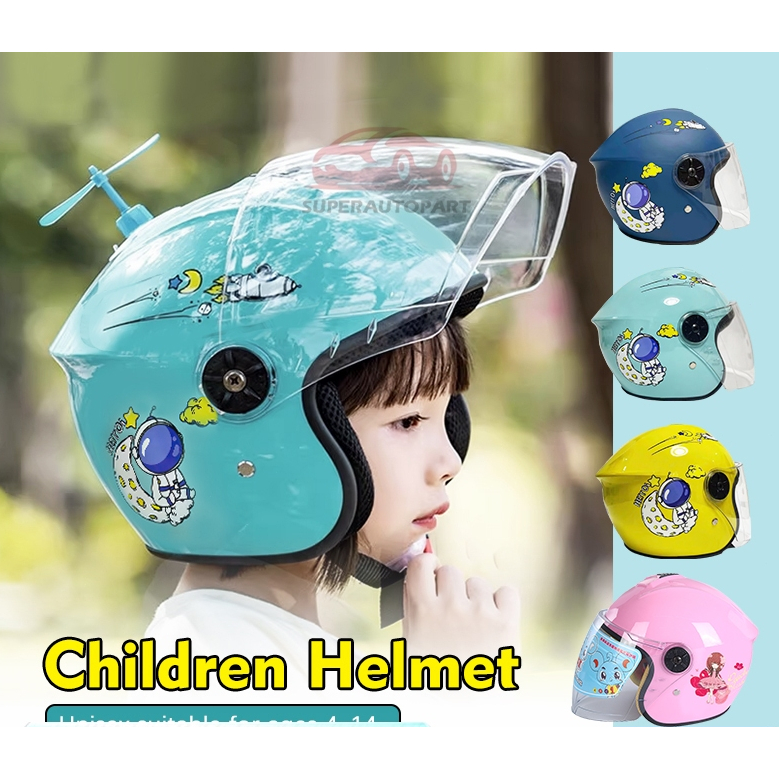 Helmet motor helmet kanak topi keledar kanak helmet Astrobear Astronaut ...