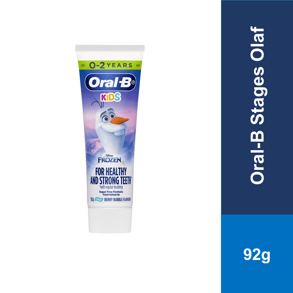 Oral-B Stages Olaf 0-2 Years Toothpaste (92g) | Shopee Malaysia