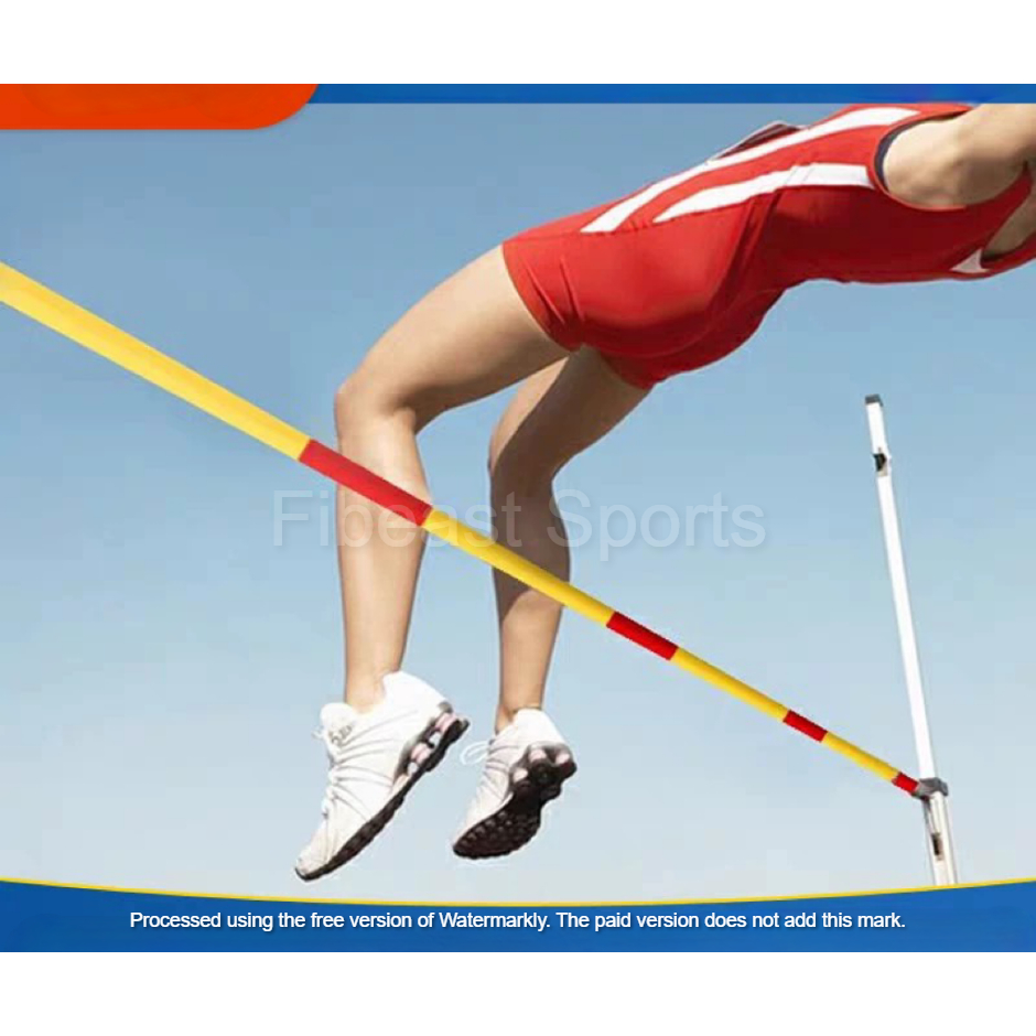 Track and Field High Jump Fiberglass Crossbar Athletics High Jump Bar ...