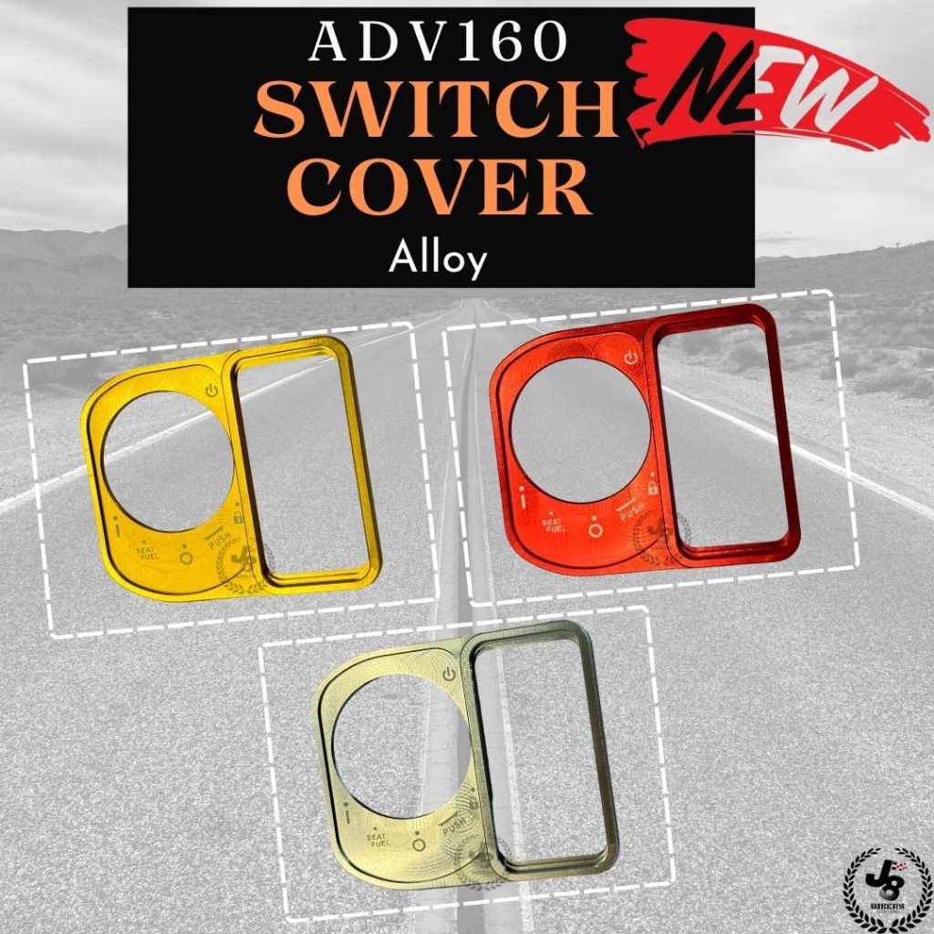 HONDA ADV 160 STARTER COVER SWITCH ALLOY LOCK GUARD ADV MAIN SWITCH ...