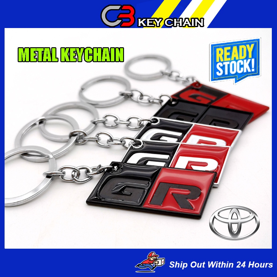 TOYOTA GR SPORT METAL KEYCHAIN | Shopee Malaysia