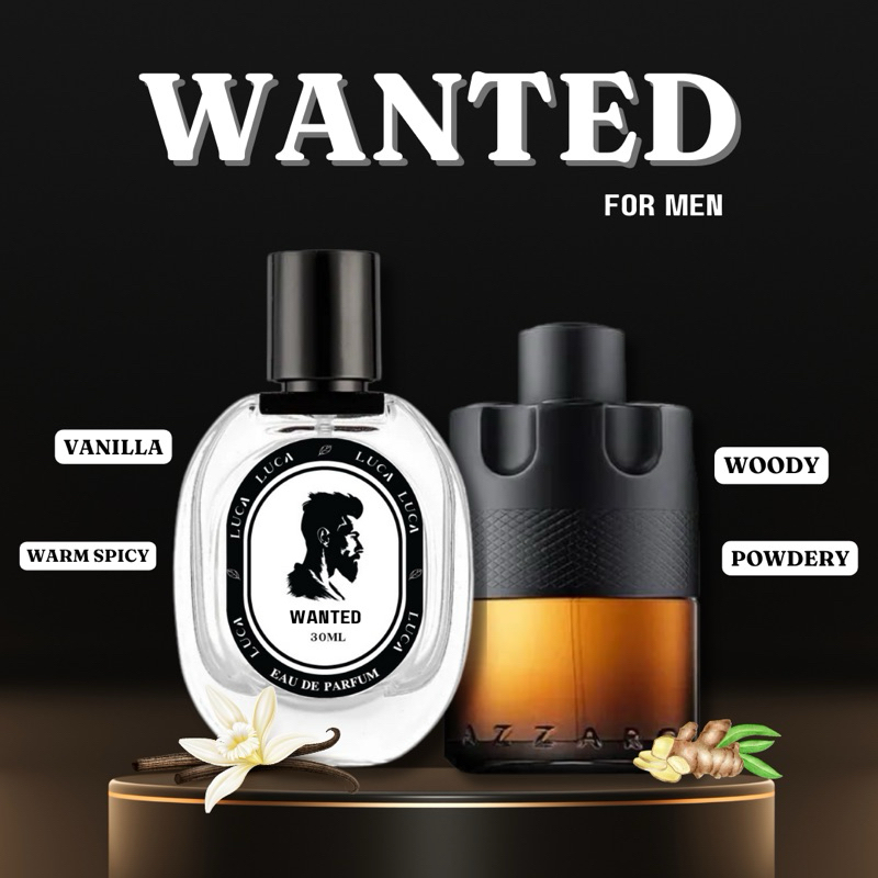 WANTED BY LUCA PERFUME EDP FOR MEN | Shopee Malaysia