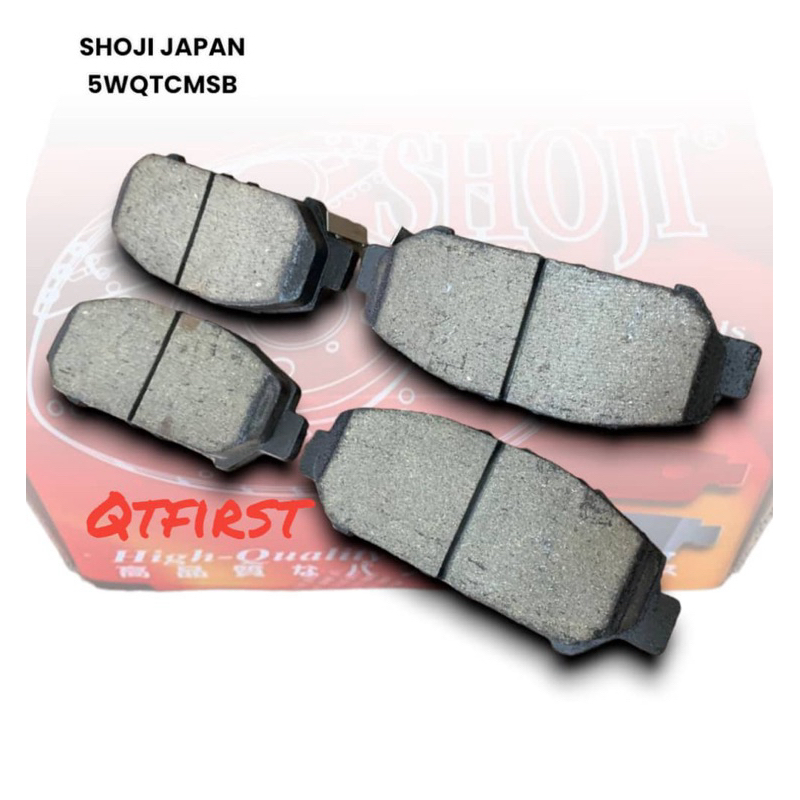 DISC BRAKE PAD FRONT-SET NEW ORIGINAL SHOJI MADE IN JAPAN FOR PERODUA ...