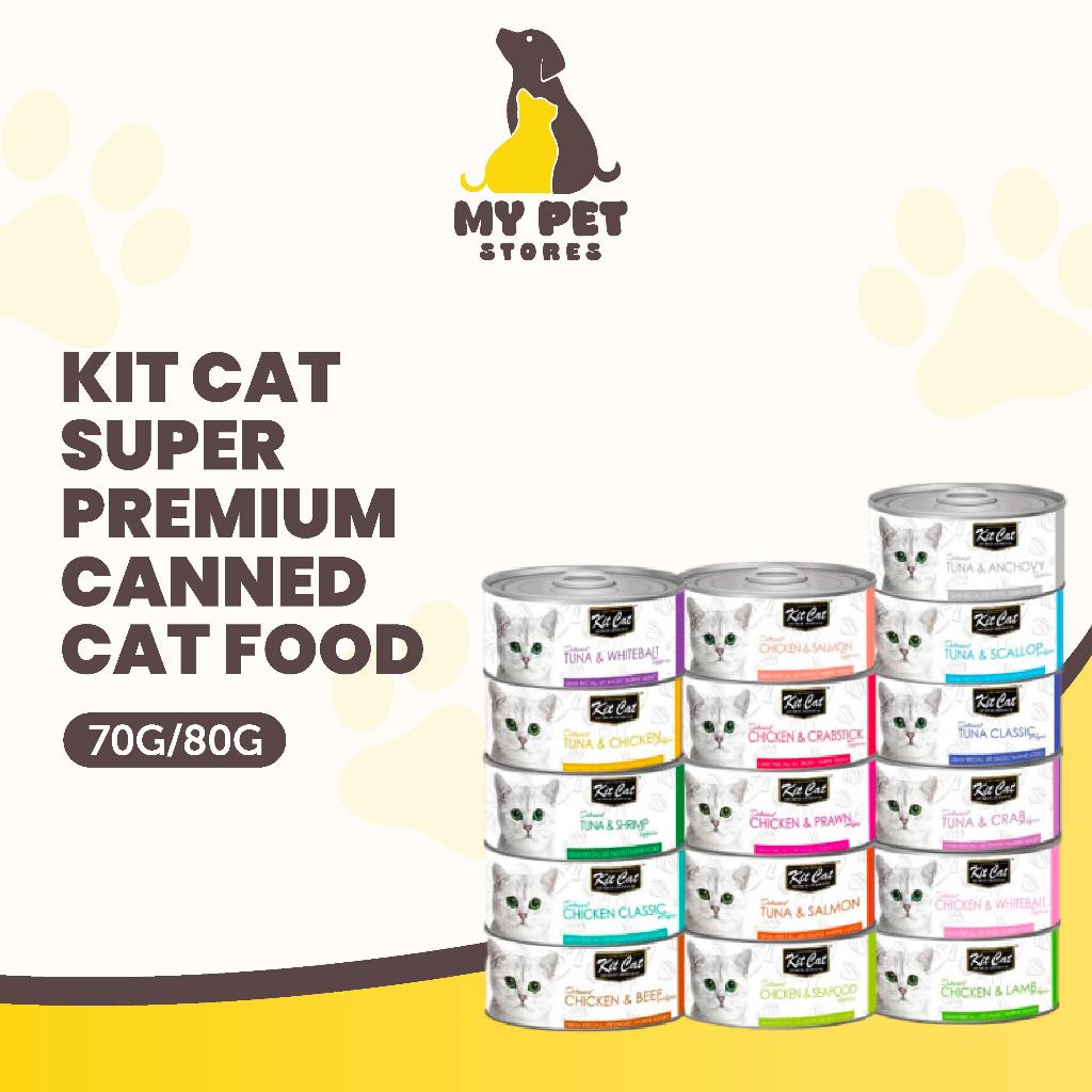 Kit Cat Super Premium Canned Cat Food/Wet Food 70g/80g | Shopee Malaysia