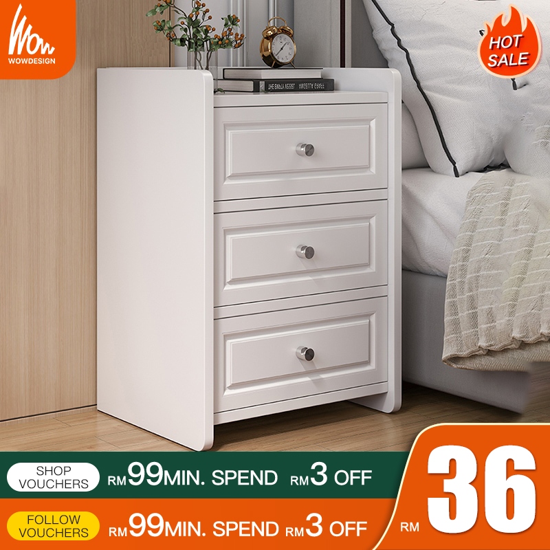 Bedroom Bedside Table Side Table Drawer Coffee Table Cabinet Storage