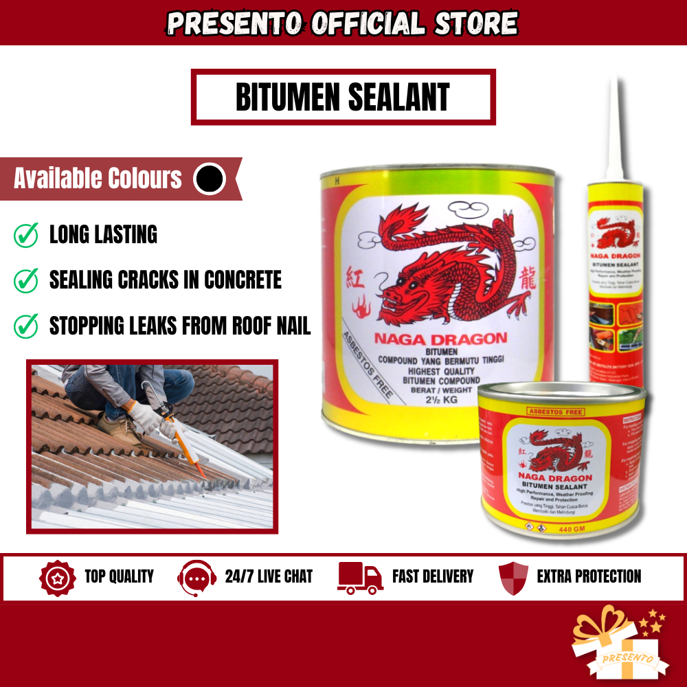 Naga Dragon Bitumen Sealant 300g Industrial Adhesive Sealing Compund ...