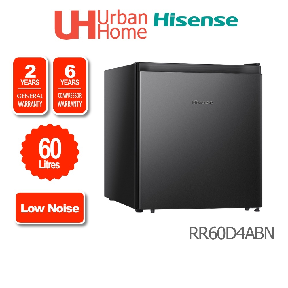 Hisense Mini Bar Fridge Refrigerator (60L) RR60D4AGN / RR60D4ABN ...