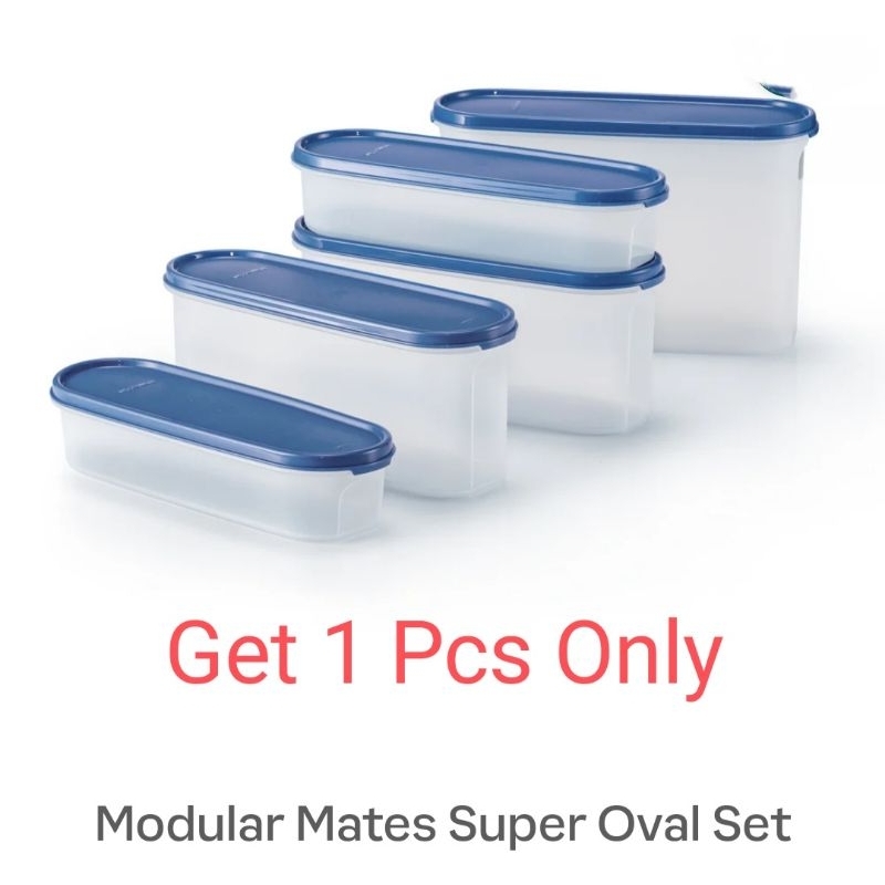 Tupperware Modular Mates Super Oval 90Tupperware Modular Mates Super ...