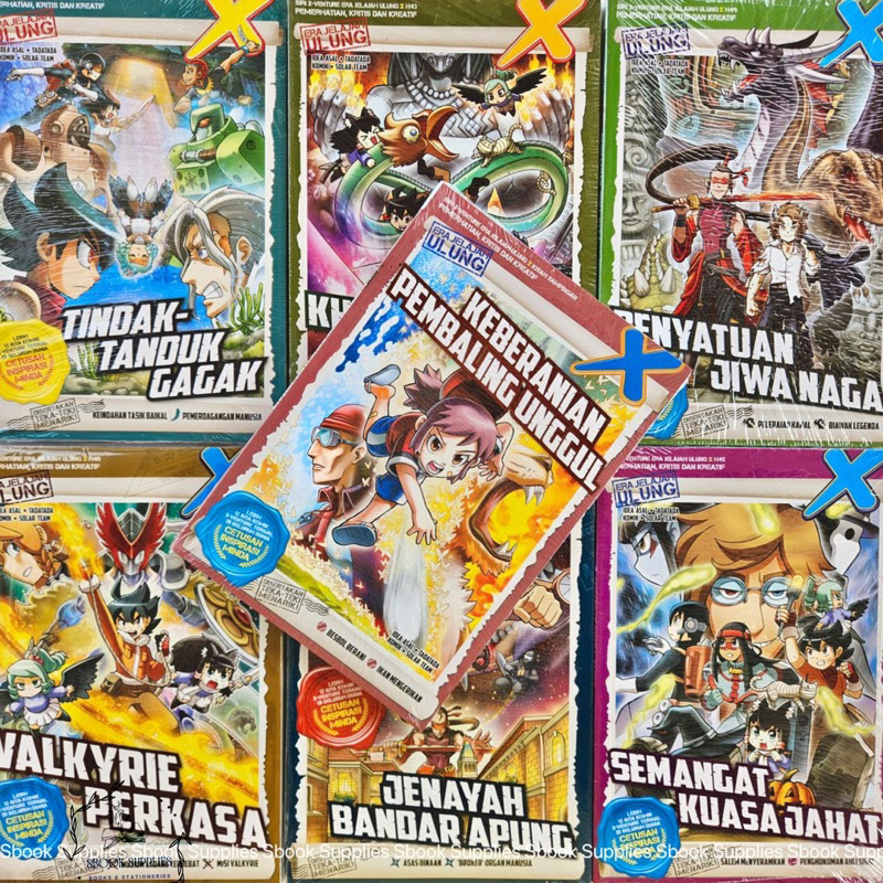 BM H Pasukan Siri X-VENTURE Era Jelajah H27-H52 Kadokawa Gempak Starz Comic Story Book Komik ...