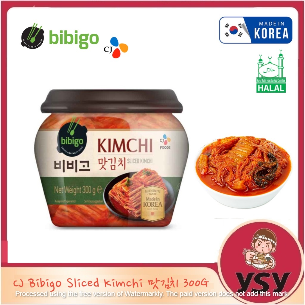 EXP: 11/2025 CJ Bibigo Sliced Kimchi 맛김치 (L) 300G | Shopee Malaysia