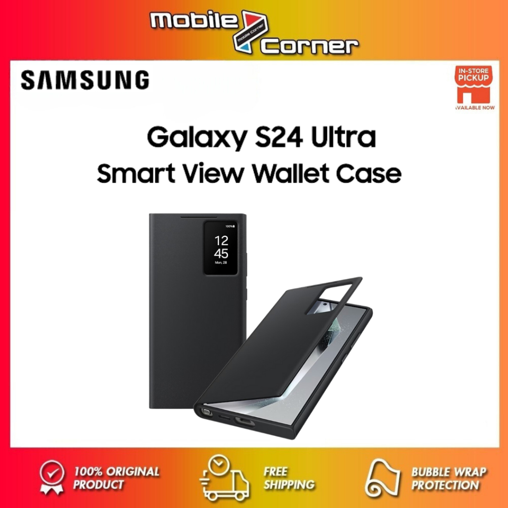 Samsung Galaxy S24 Ultra Smart View Wallet Case | Shopee Malaysia