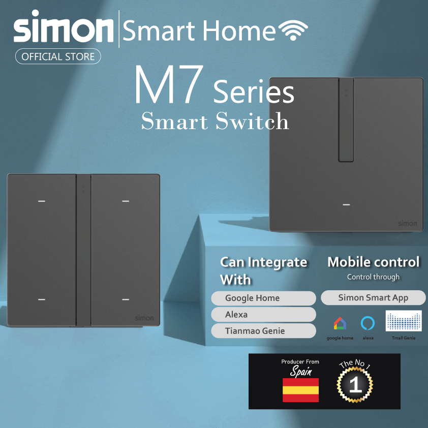SIMON M7 Smart Series - Scene Switch (IMPORTANT: Please read the ...