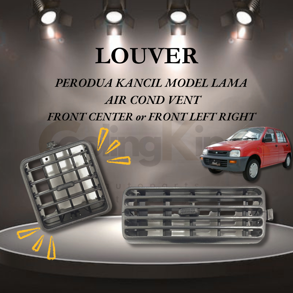 Perodua Kancil (Model Lama) Air-Cond Vent/ Louver [Front Center/ Left ...