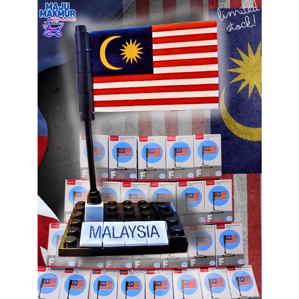 LEGO BENDERA MALAYSIA | MALAYSIA FLAG BRICK | LEGO JOYIT ECOSHOP | TOYS ...