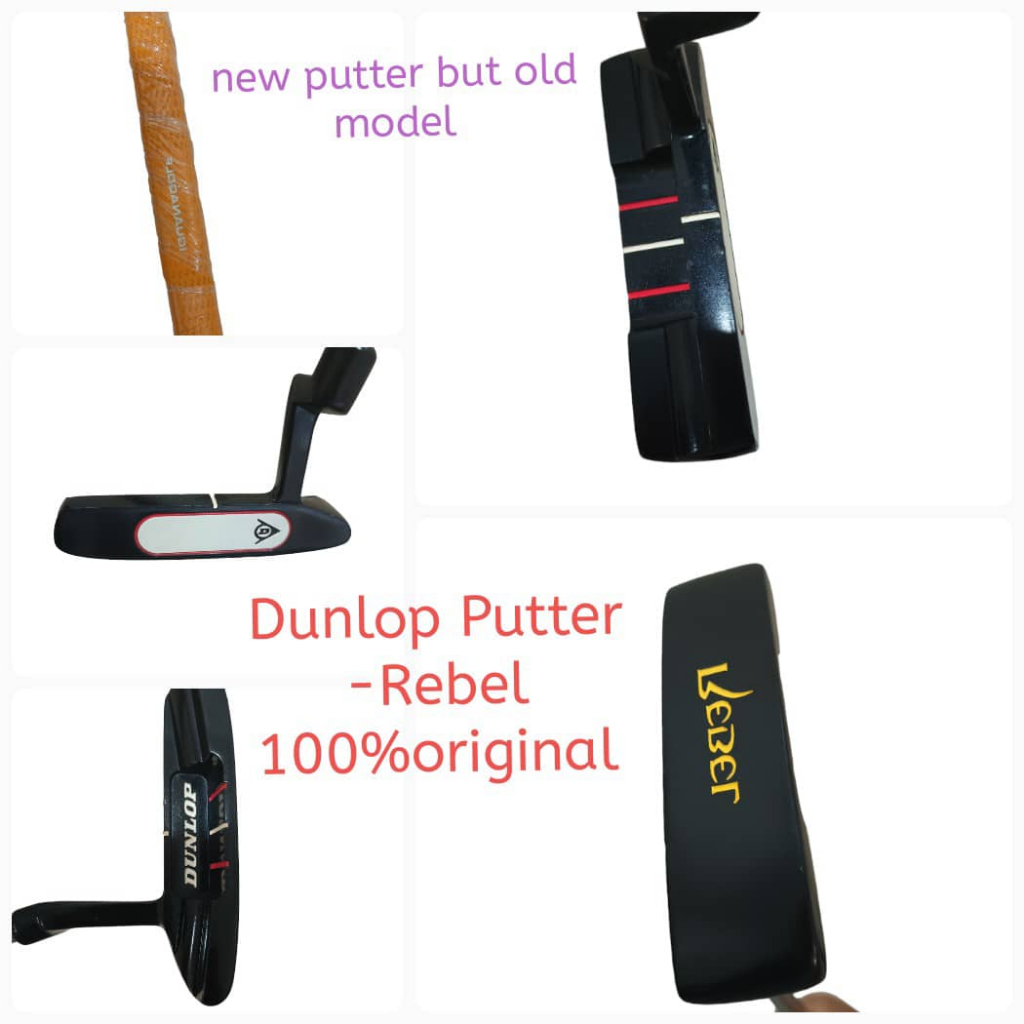 Putter Dunlop model-Rebel , length 88cm - 100% original - without Cover ...
