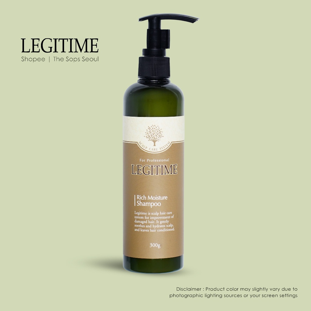 LEGITIME Rich Moisture Shampoo (300g) | Shopee Malaysia