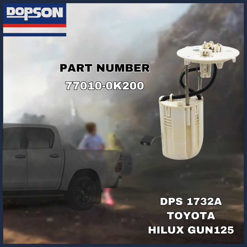 DOPSON TOYOTA HILUX REVO GUN125 (2015-2024) FUEL PUMP ASSEMBLY 77010 ...