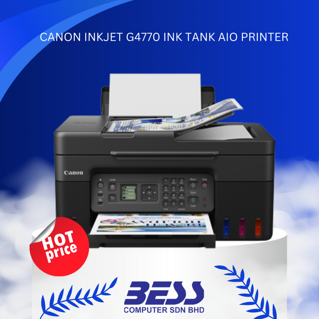 CANON PIXMA 4770 INKJET PRINTER | Shopee Malaysia