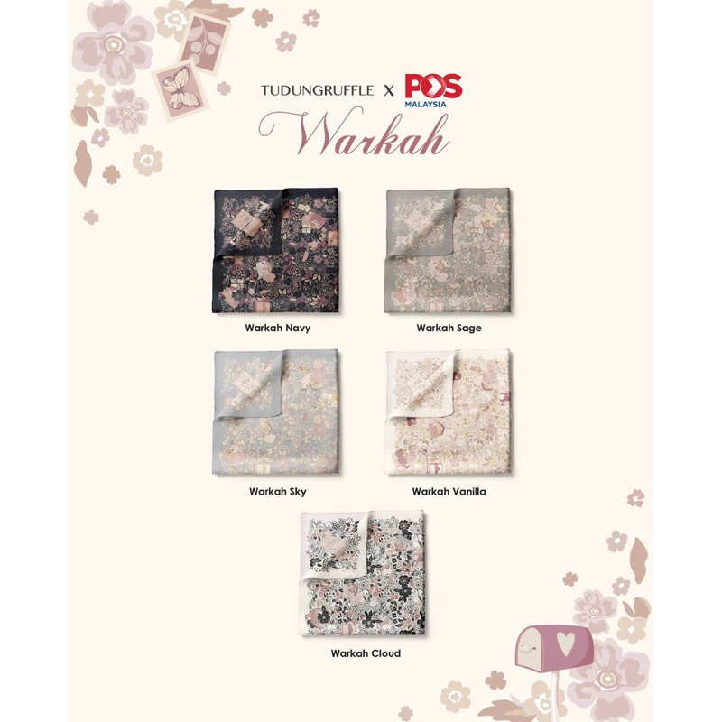 WARKAH by Tudungruffle (readystock) | Shopee Malaysia