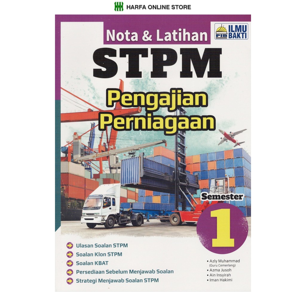 NOTA & LATIHAN STPM PENGAJIAN PERNIAGAAN SEMESTER 1 | Shopee Malaysia