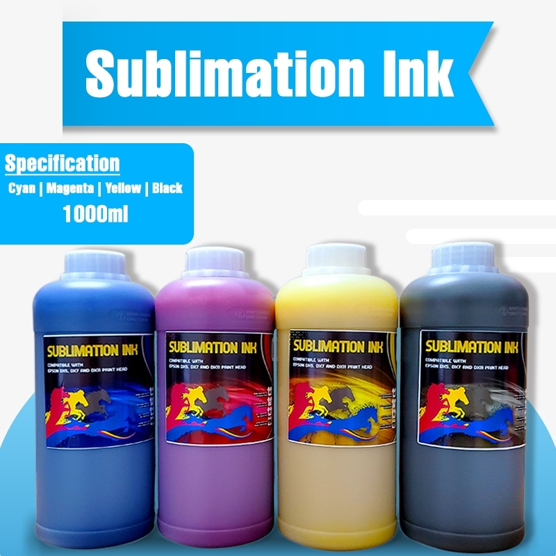 Sublimation Ink for Large Format Printer (DX5/DX7) CMYK 1LITER | Shopee ...