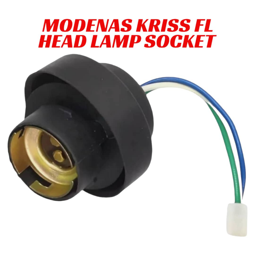 Modenas KRISS FL KRISS 100 MR1 Head Lamp Socket Lampu Depan Soket KRISS ...