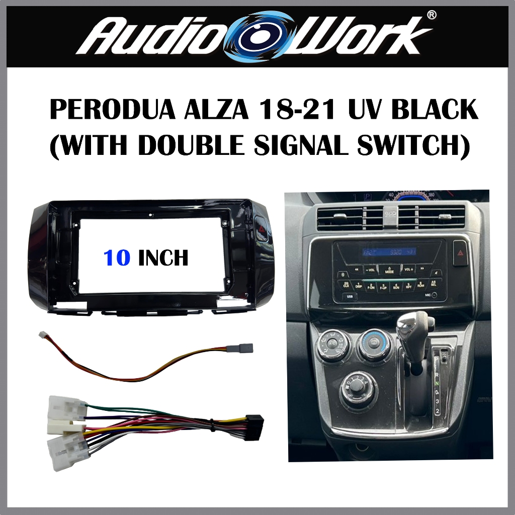 Perodua Alza 2018-2021 UV BLACK (with Double Signal & Socket Perodua 3H ...