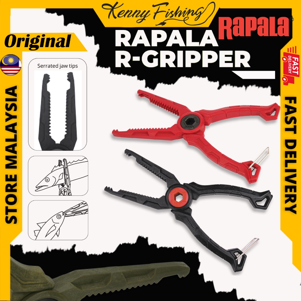 RAPALA R-Gripper Lip Grip Fish Gripper ORIGINAL Fishing Holder Tool R ...