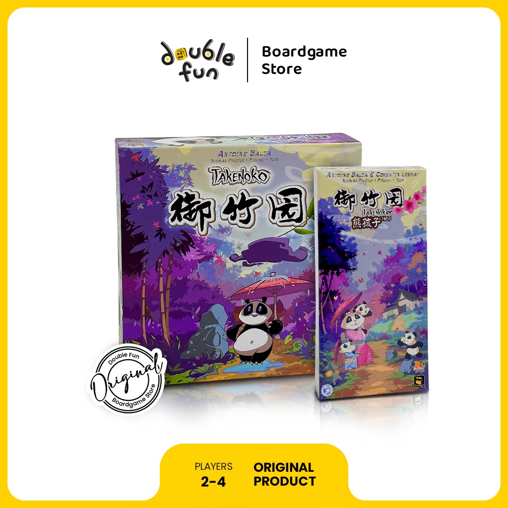[Double Fun Boardgame] Takenoko 御竹园 「新版」 ORIGINAL | Shopee Malaysia