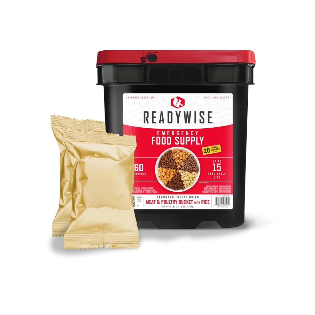 ReadyWise Emergency Food Supply, Freeze-Dried Meat, Survival-Food ...
