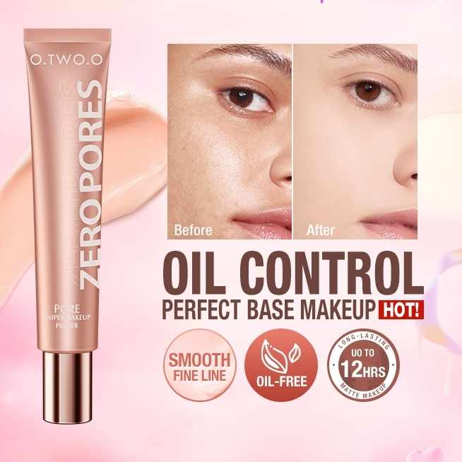 O.TWO.O Makeup Primer Oil Control Base Invisible Pore Soft Focus Long ...