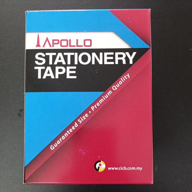 APOLLO STATIONERY TAPE | Shopee Malaysia