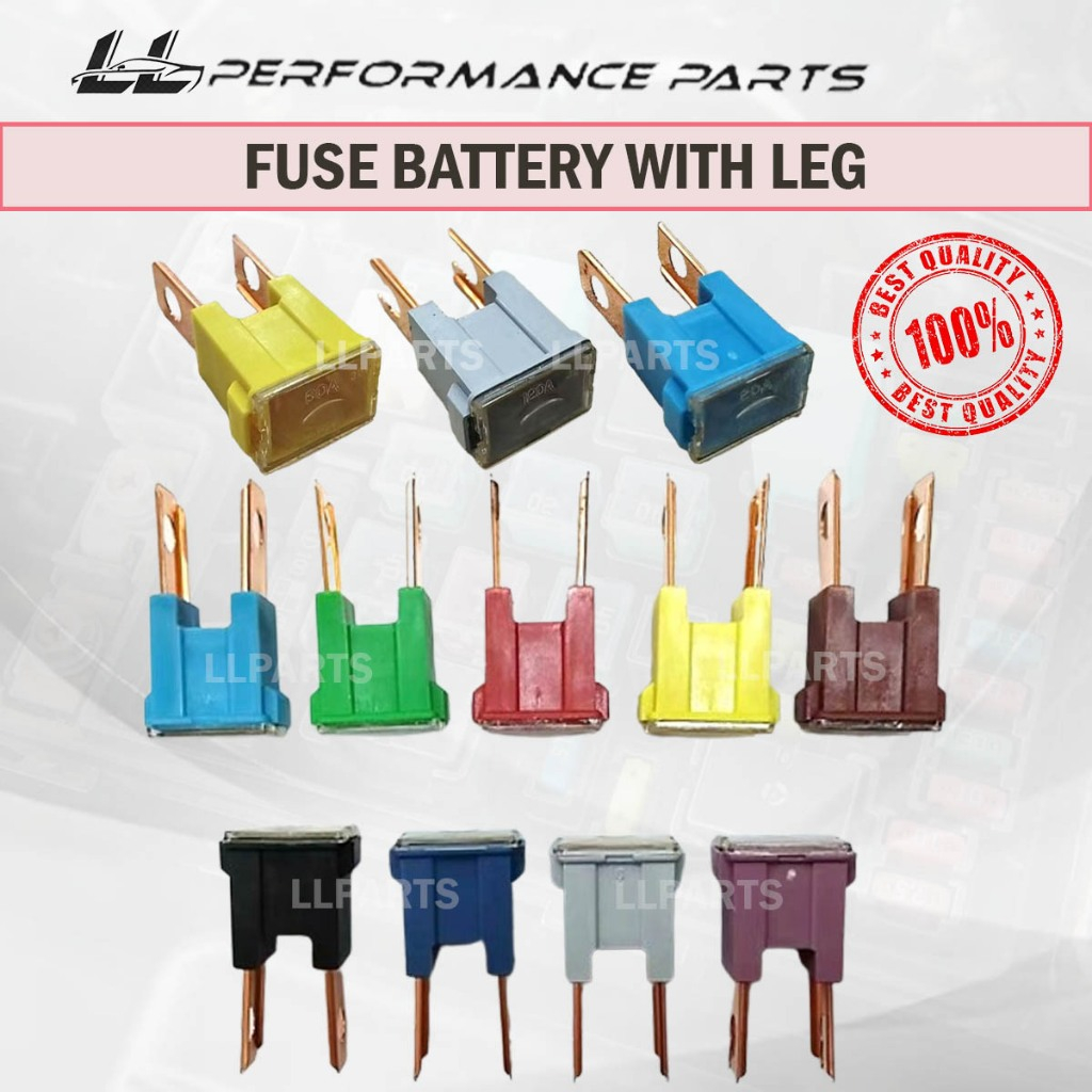 Original PEC Case Fuse Battery With Leg Car Auto Fuse 20A 40A 50A 60A ...