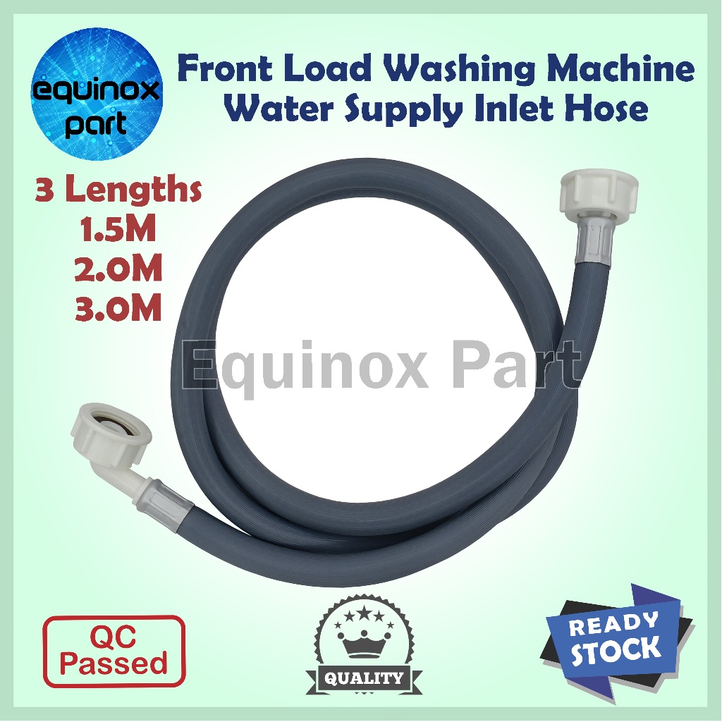 Front Load Washing Machine Water Supply Inlet Hose 1.5M 2M 3M | Shopee ...