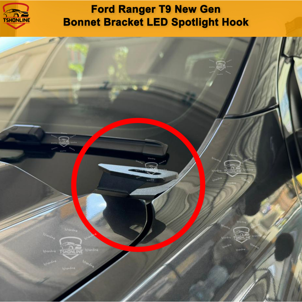 Ford Ranger T9 Bonnet Bracket Hook Lamp Bracket XL/XLT/Wildtrak ...