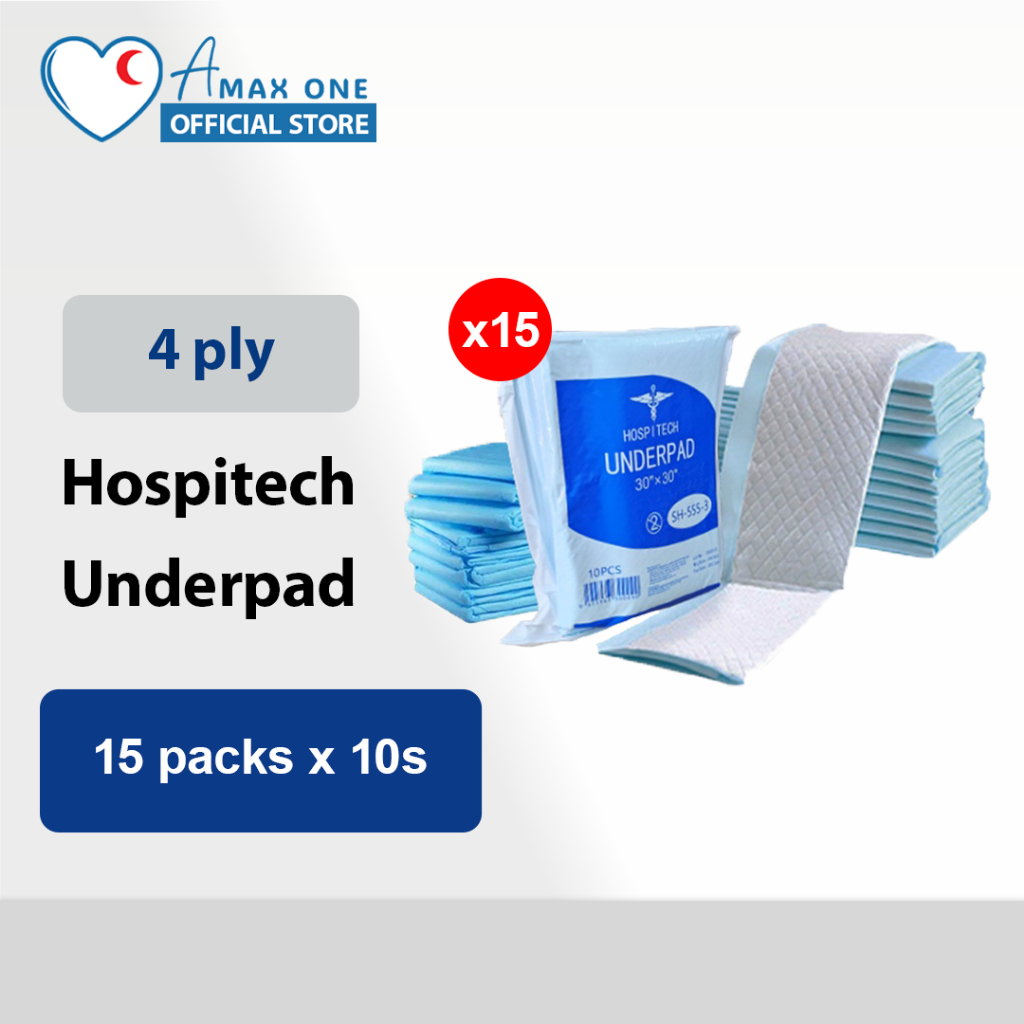 Hospitech 4 Layer (15 Packs) / Camsterile 5 Layer (10 Packs) Disposable ...