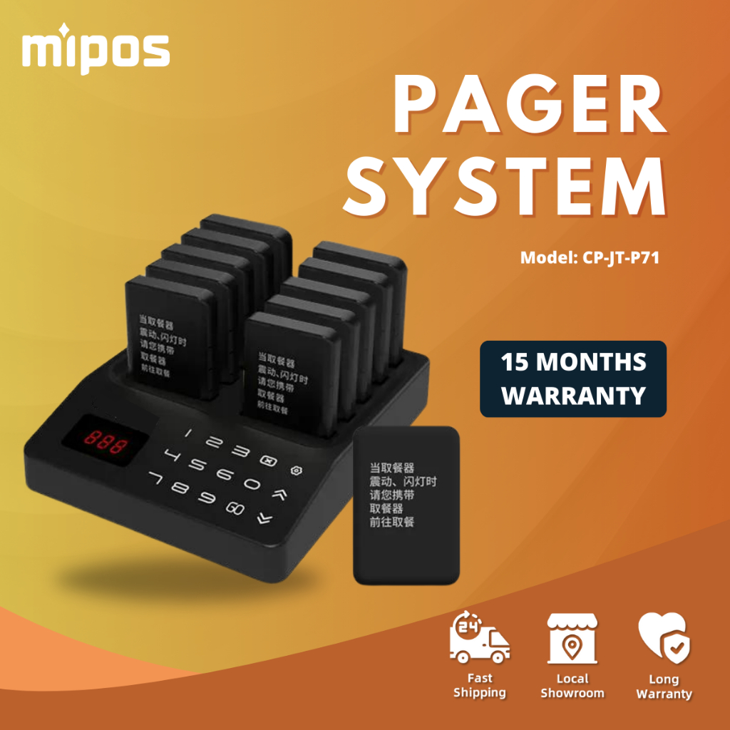 Restaurant Pager Paging Wireless Calling System | 10 Pagers | Pager ...