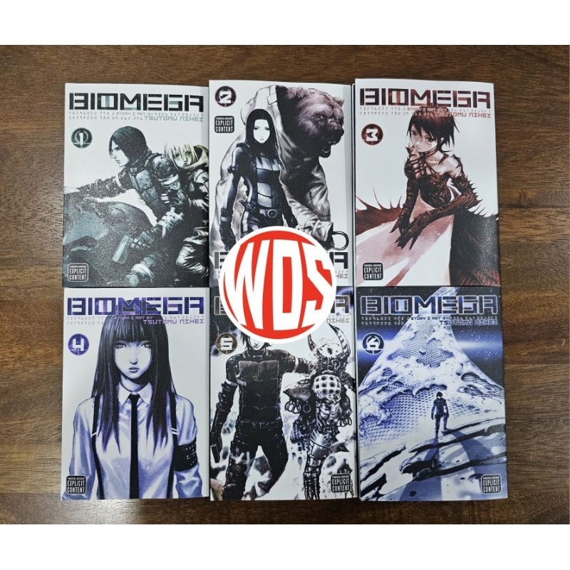 Manga : Biomega volume 1-6 (End)(Fullset)(English Version) | Shopee ...