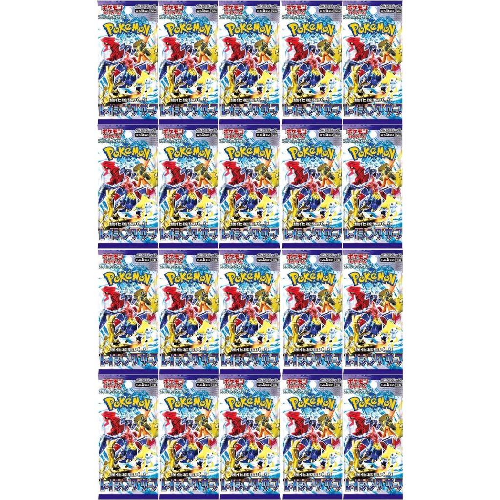 Pokémon Card Raging Surf 20 random packs Made in Japan Genuine product ...