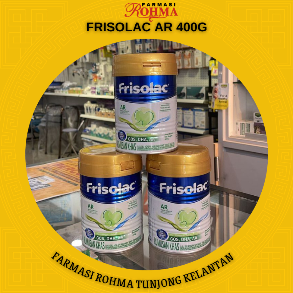 [🔥FARMASI ROHMA🔥] FRISOLAC AR RUMUSAN KHAS MASALAH SEMBELIT 400G ...
