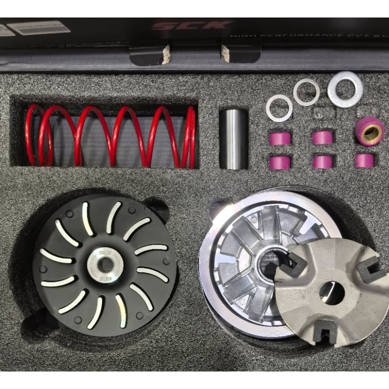 SCK RACING VARIO 160 ADV160 RACING FRONT PULLEY SET BOOST VARIATOR KIT ...