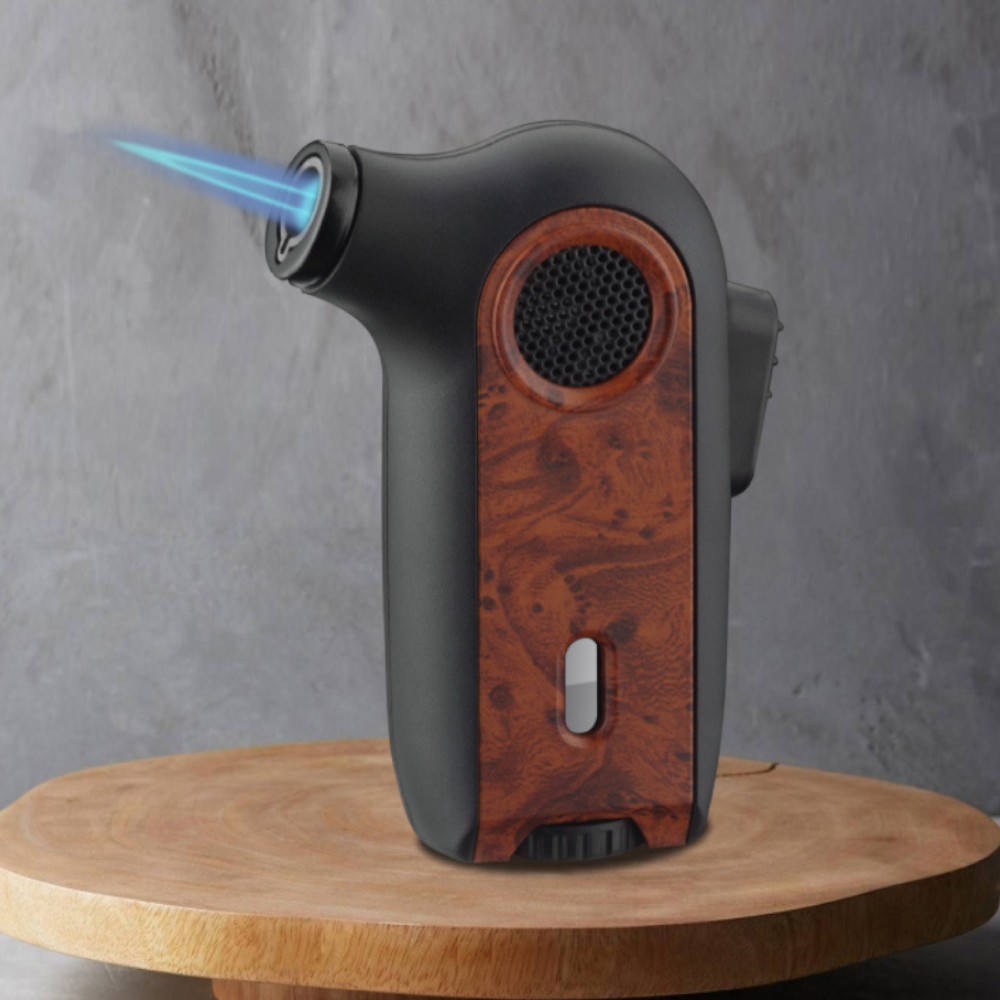 Classical Elegant Palm Size Butane Gas Torch Lighter Adjustable Jet ...