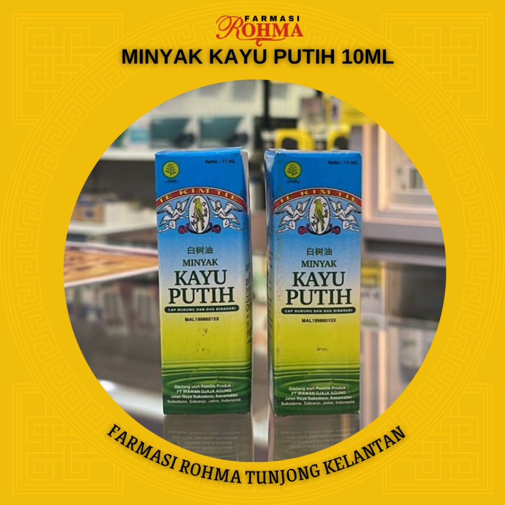 [🔥FARMASI ROHMA🔥] MINYAK KAYU PUTIH 11ML | Shopee Malaysia