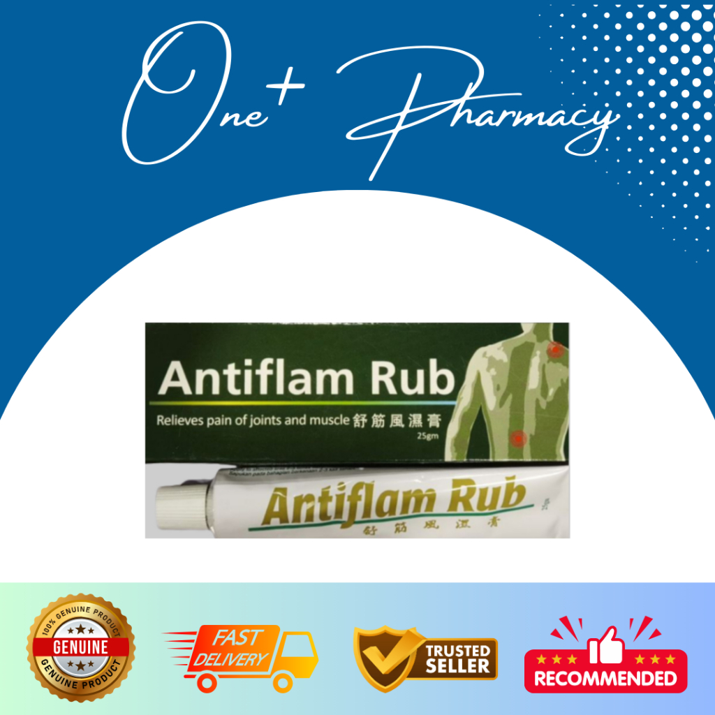 Antiflam rub 25gm (ready stock) | Shopee Malaysia