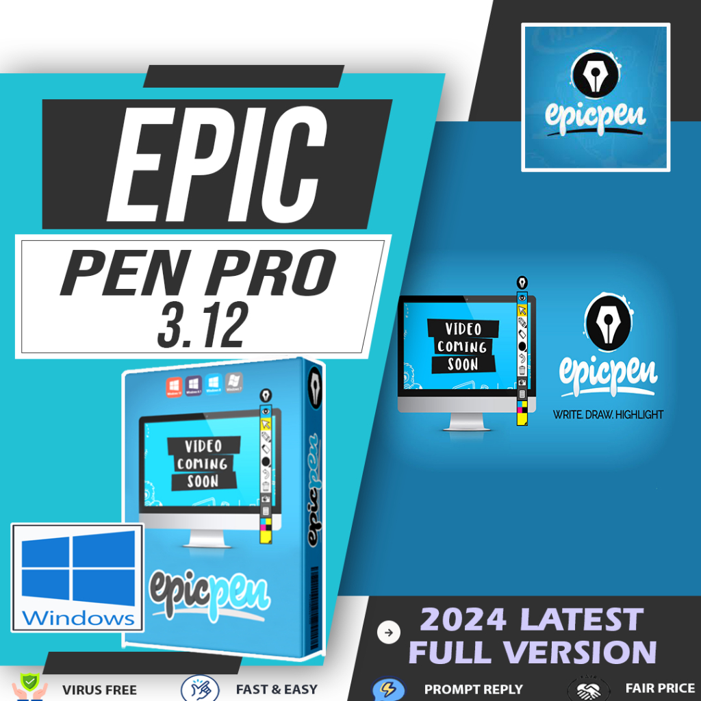 Epic Pen Pro 3.12 2024 Latest Full Version | Lifetime | Draw Write ...