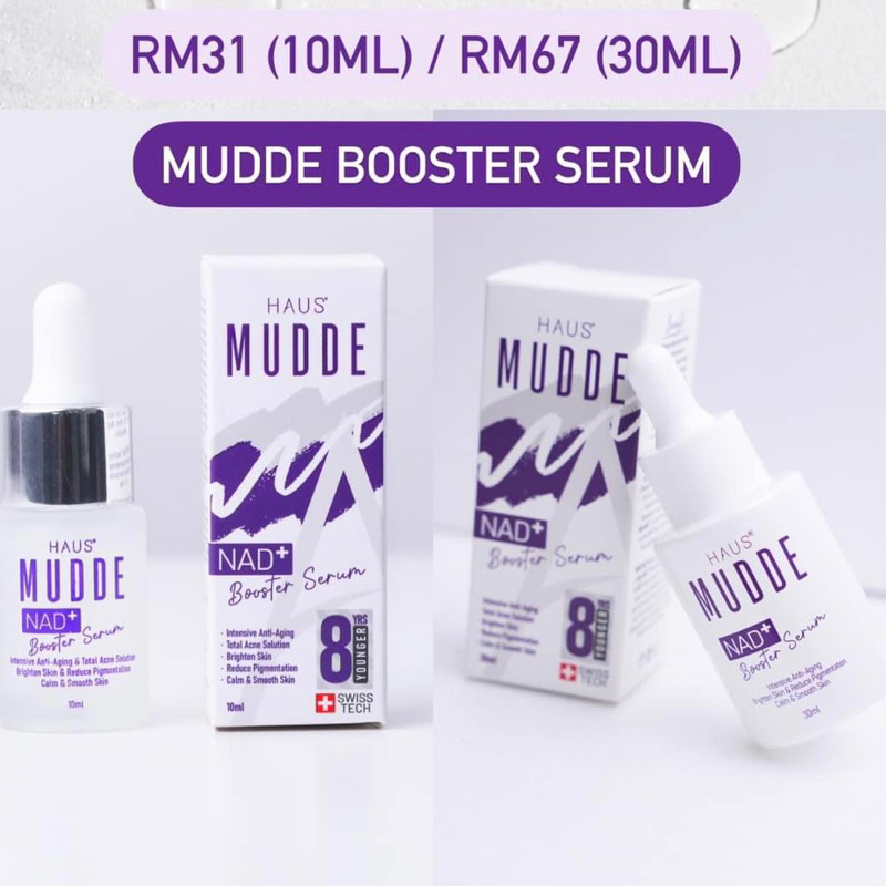 [ORIGINAL HQ] MUDDE HAUS BOOSTER SERUM | SUNSCREEN STICK | Shopee Malaysia