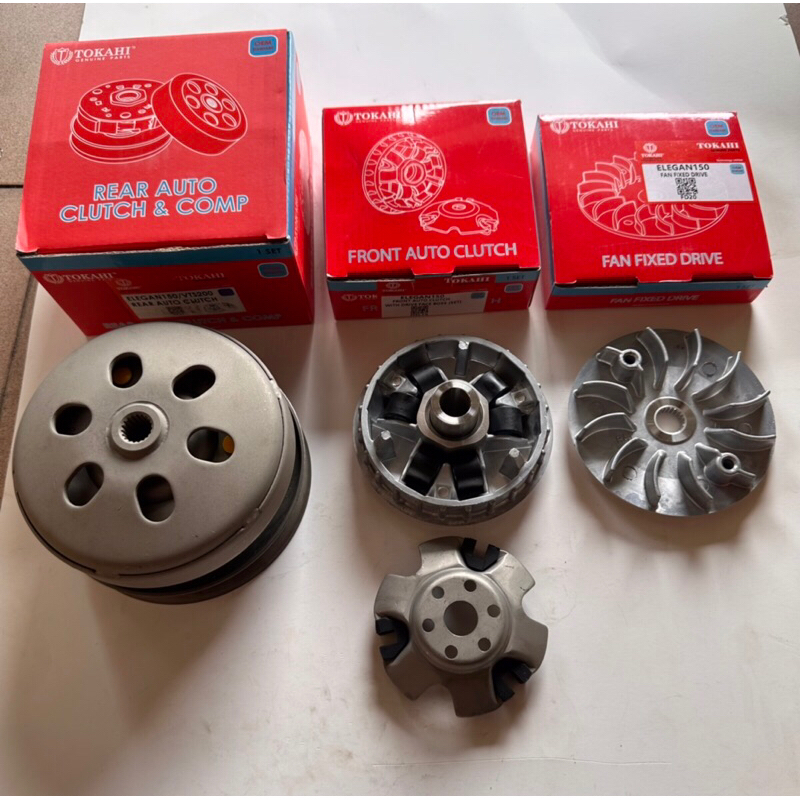 TOKAHI ELEGAN150 VTS200 SCOOTER CVT SET FRONT PULLEY REAR PULLEY PULLEY ...