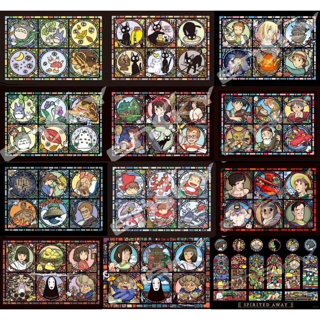 ENSKY 208 / 1000 ART CRYSTAL STUDIO GHIBLI ASSORTED JIGSAW PUZZLE | Shopee Malaysia