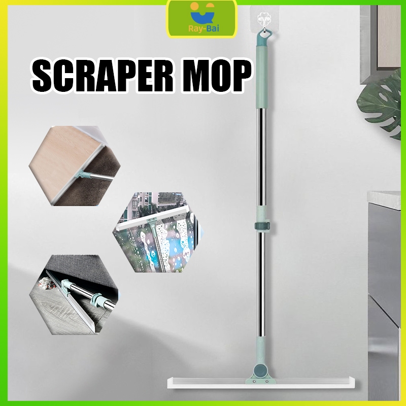 Magic Broom Dual-Use180°Degree Rotatable Silicone Floor Scraper Home ...
